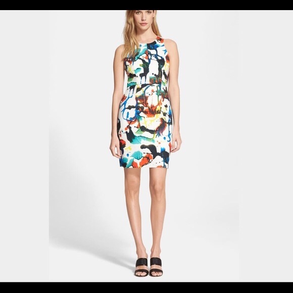Milly | Dresses | Milly Splatter Paint Dress S | Poshmark